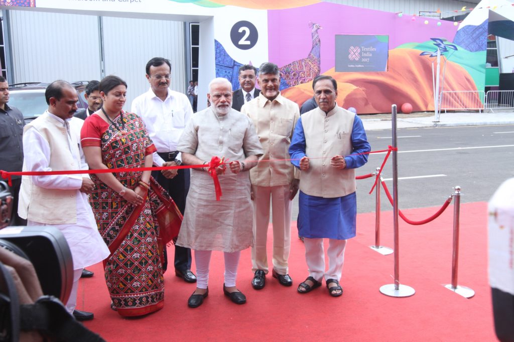 India’s first mega textiles trade fair Gujarat hosts Textiles India ...