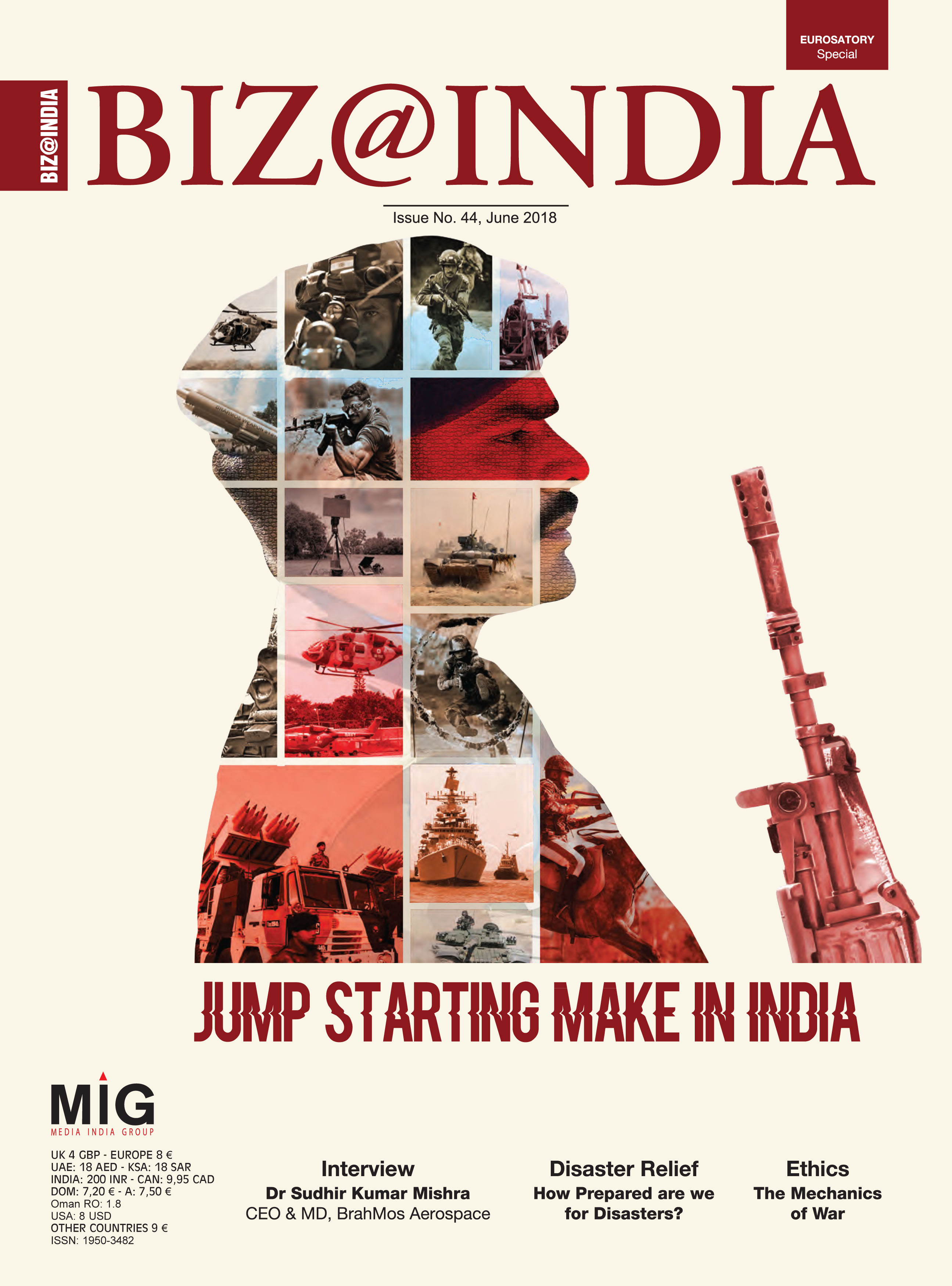 Biz@India Eurosatory Special June 2018 - Media India Group