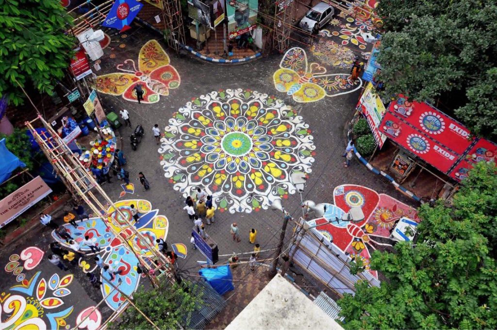 Alpona- Bengal's floor painting art - Media India Group