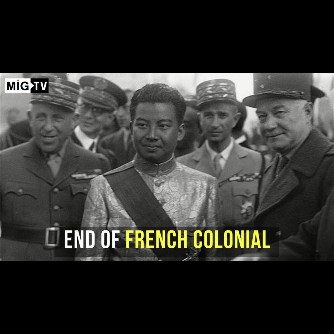 End of French colonial