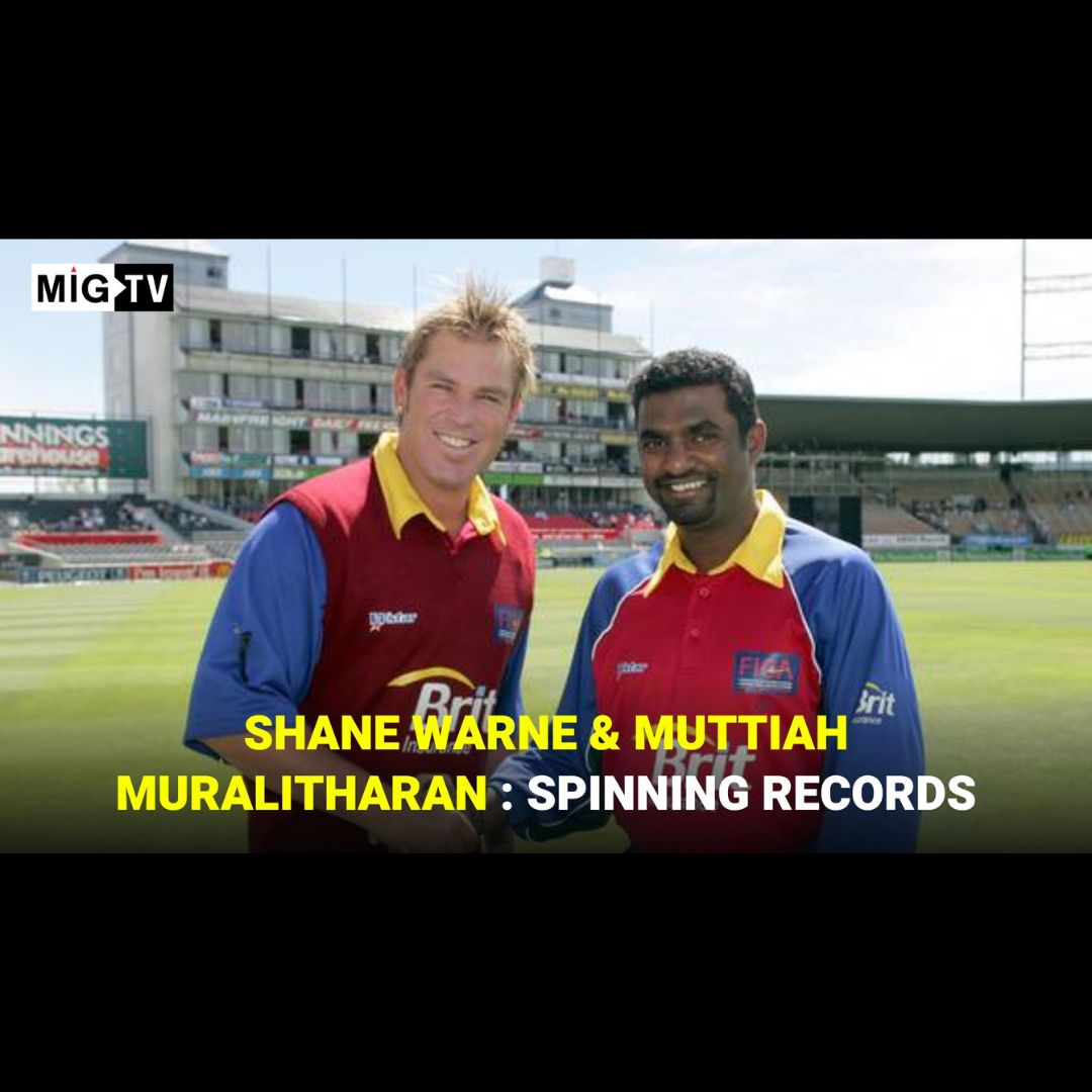 Shane Warne & Muttiah Muralitharan : Spinning Records - Media India Group