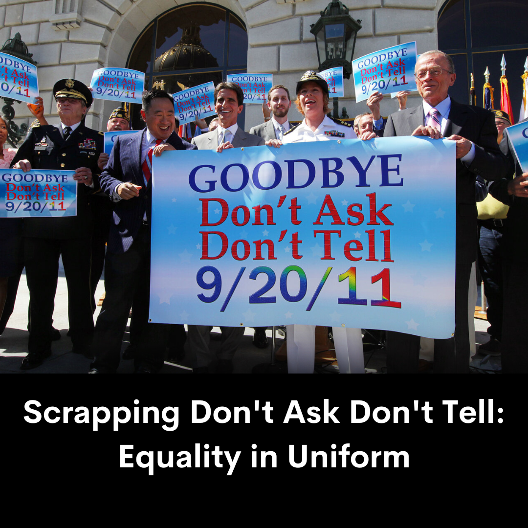 Scrapping Don't Ask Don't Tell: Equality in Uniform