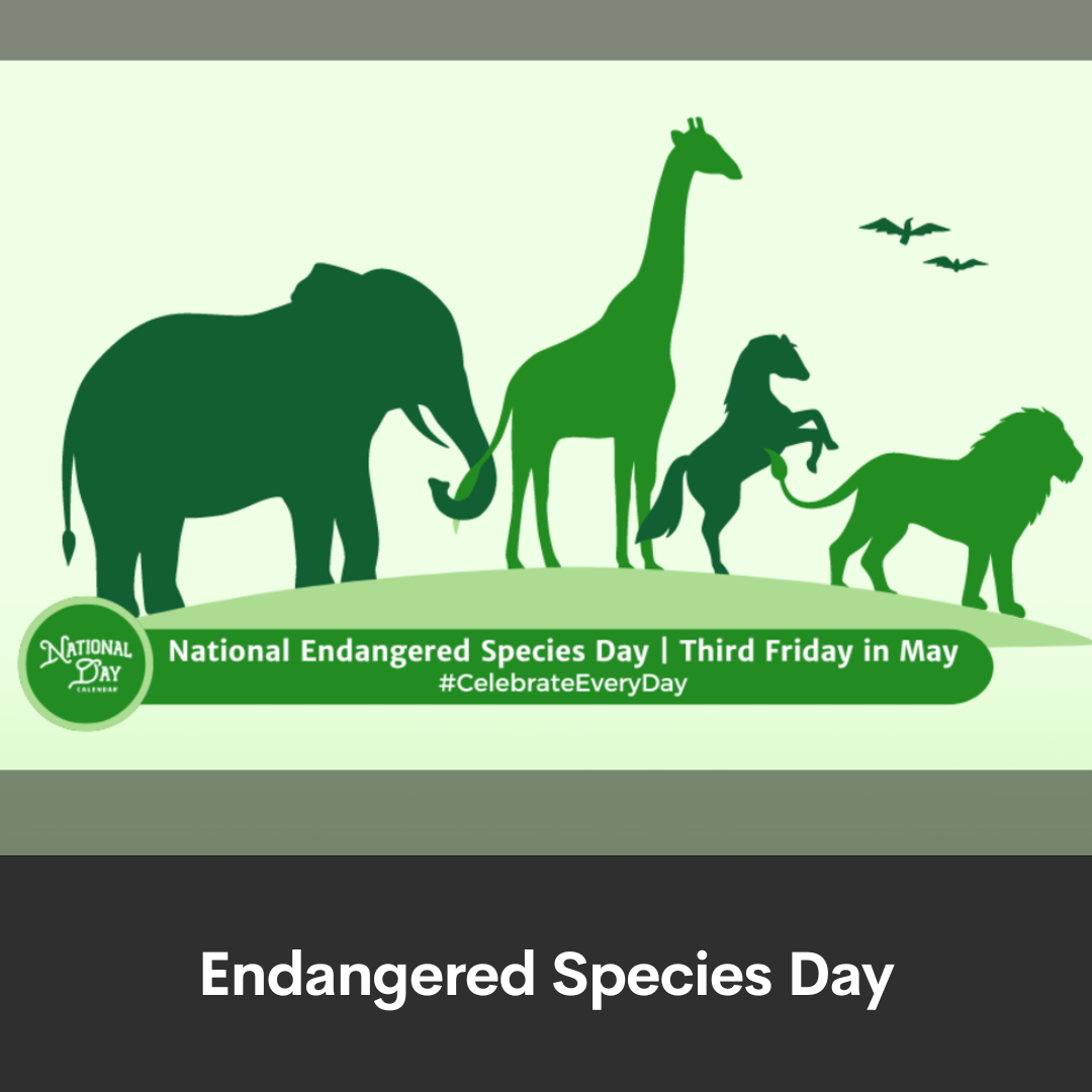 Endangered Species Day - Media India Group