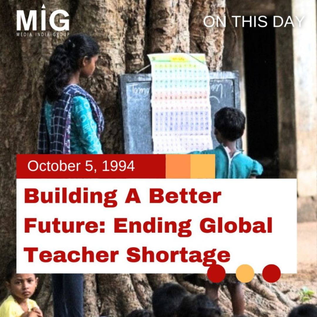Building a Better Future: Ending Global Teacher Shortage - Media India ...