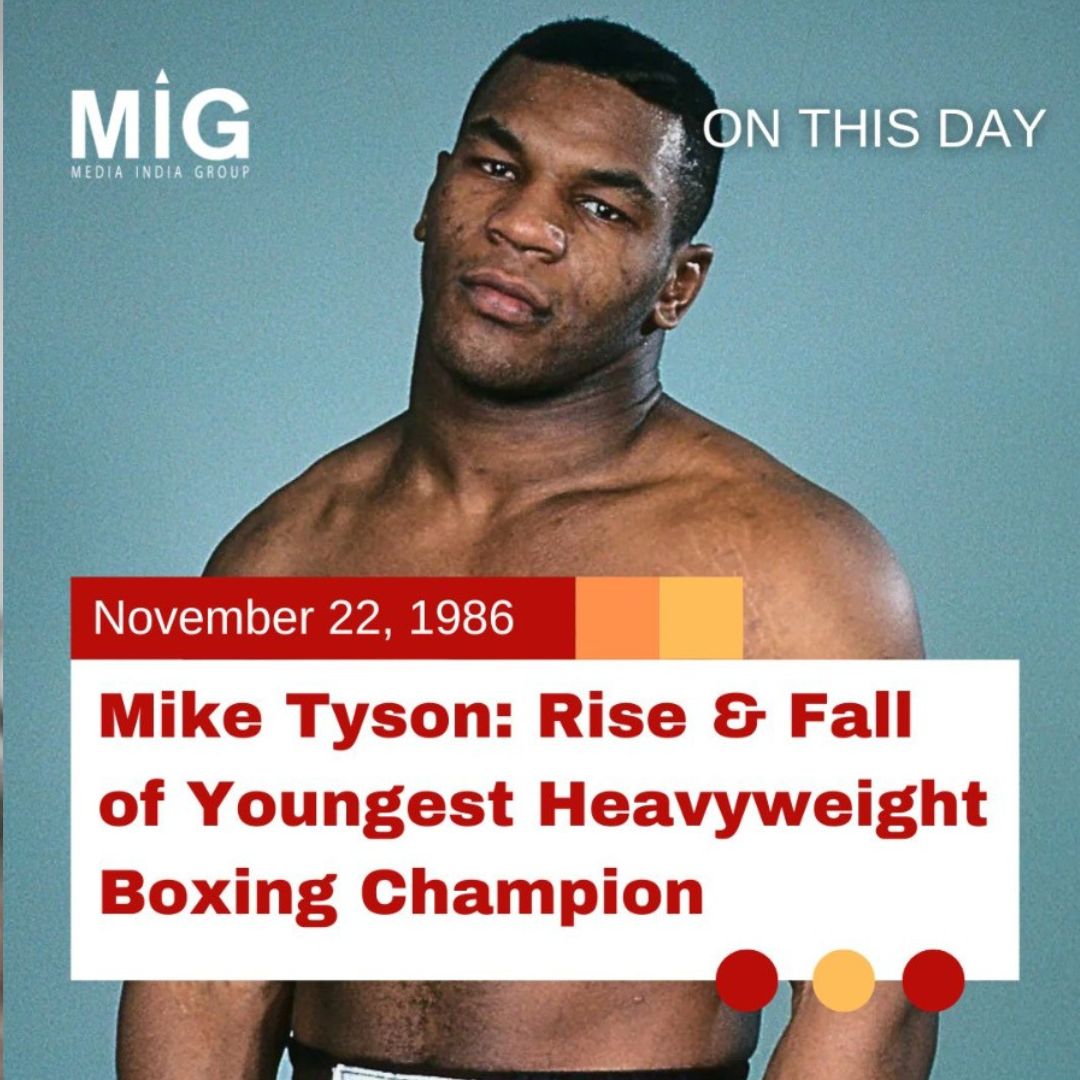 Mike Tyson: Rise & Fall of Youngest Heavyweight Boxing Champion - Media ...