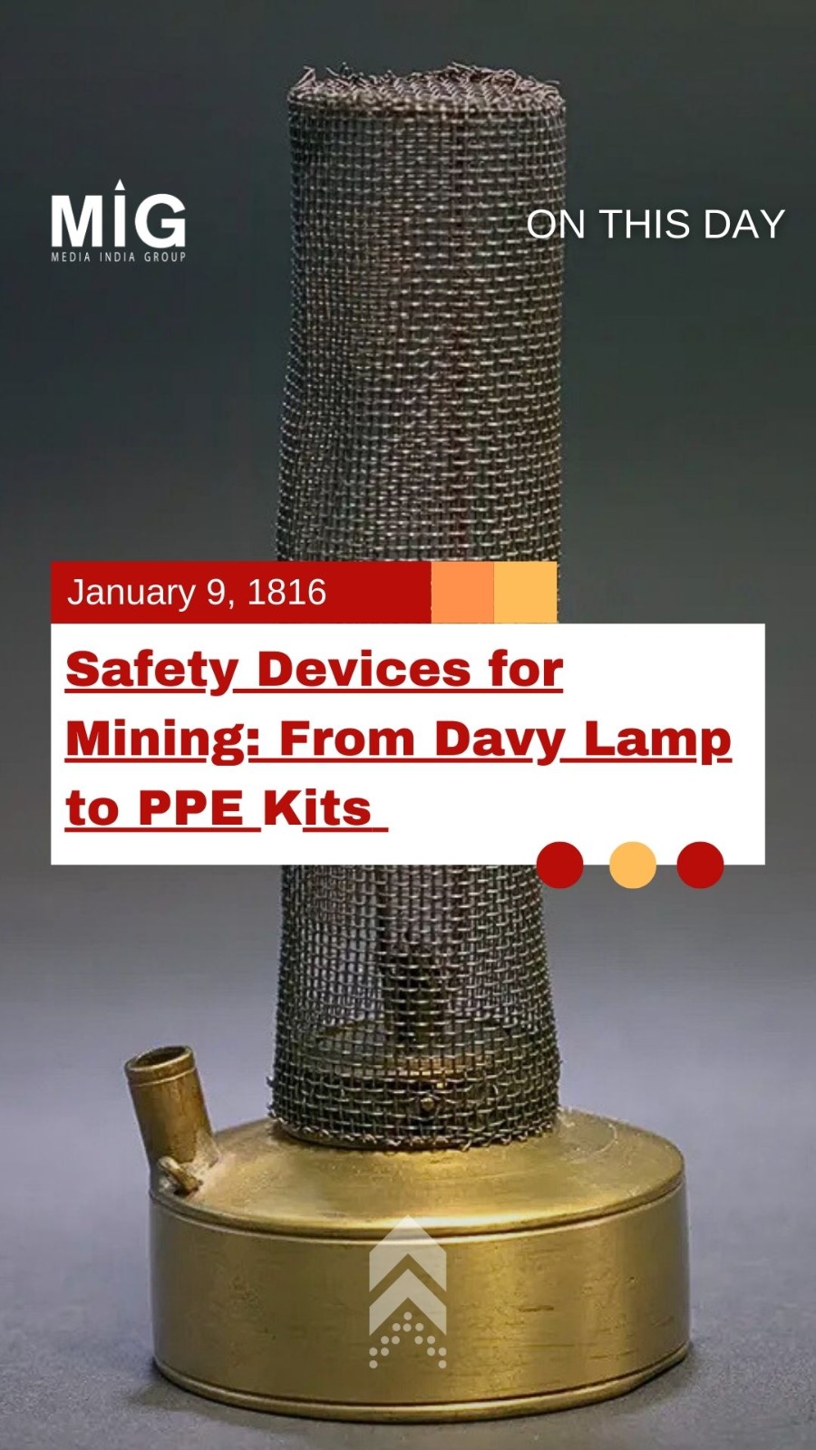 Safety Devices for Mining: From Davy Lamp to PPE kits - Media India Group